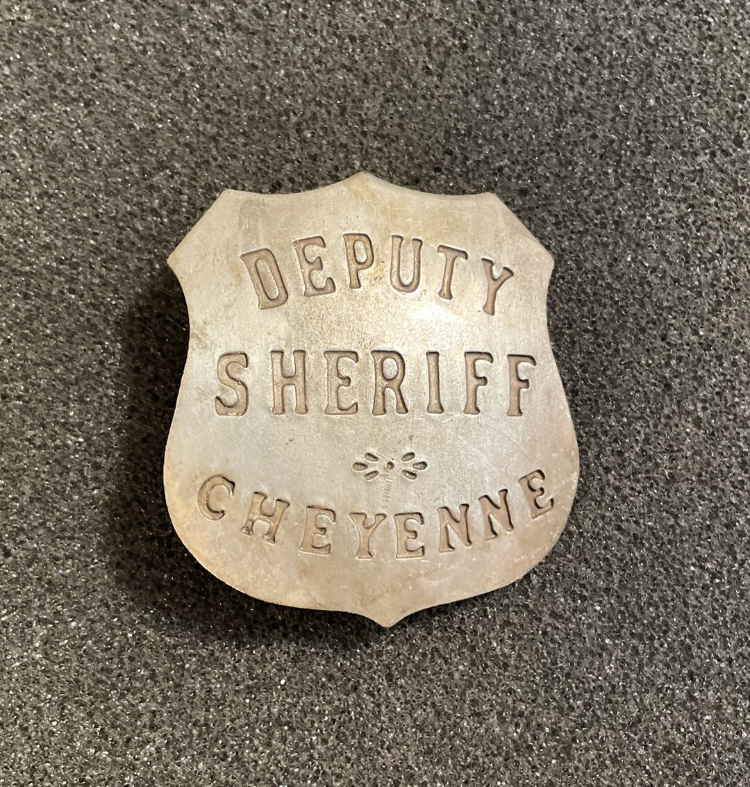 DEPUTY SHERIFF, CHEYENNE, Wyoming Police Breast Badge (high Quality ...