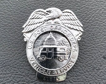 Post Office Badge - Etsy
