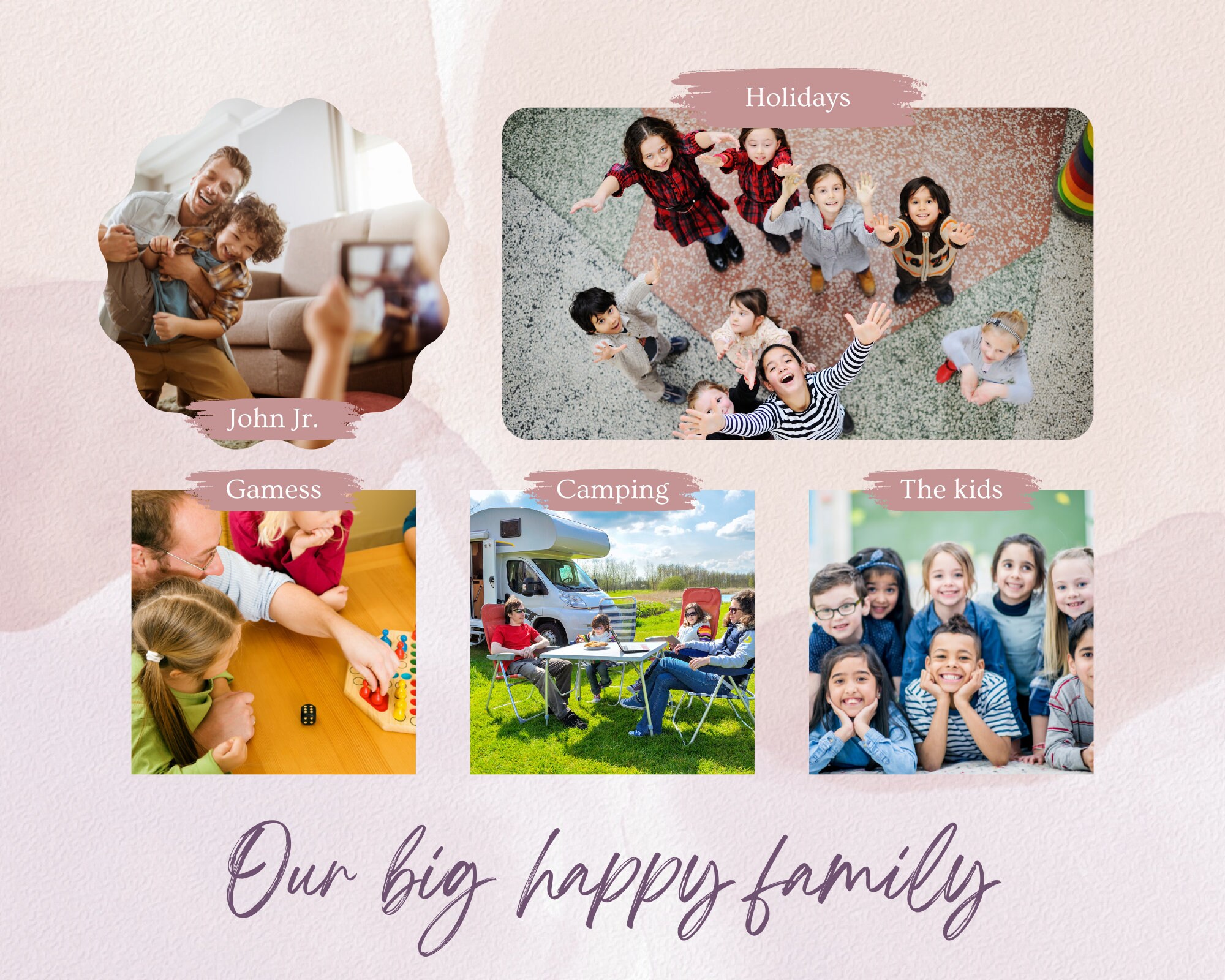 Thanksgiving Gathering Video, Family Memory Lane Book With up to 100 ...