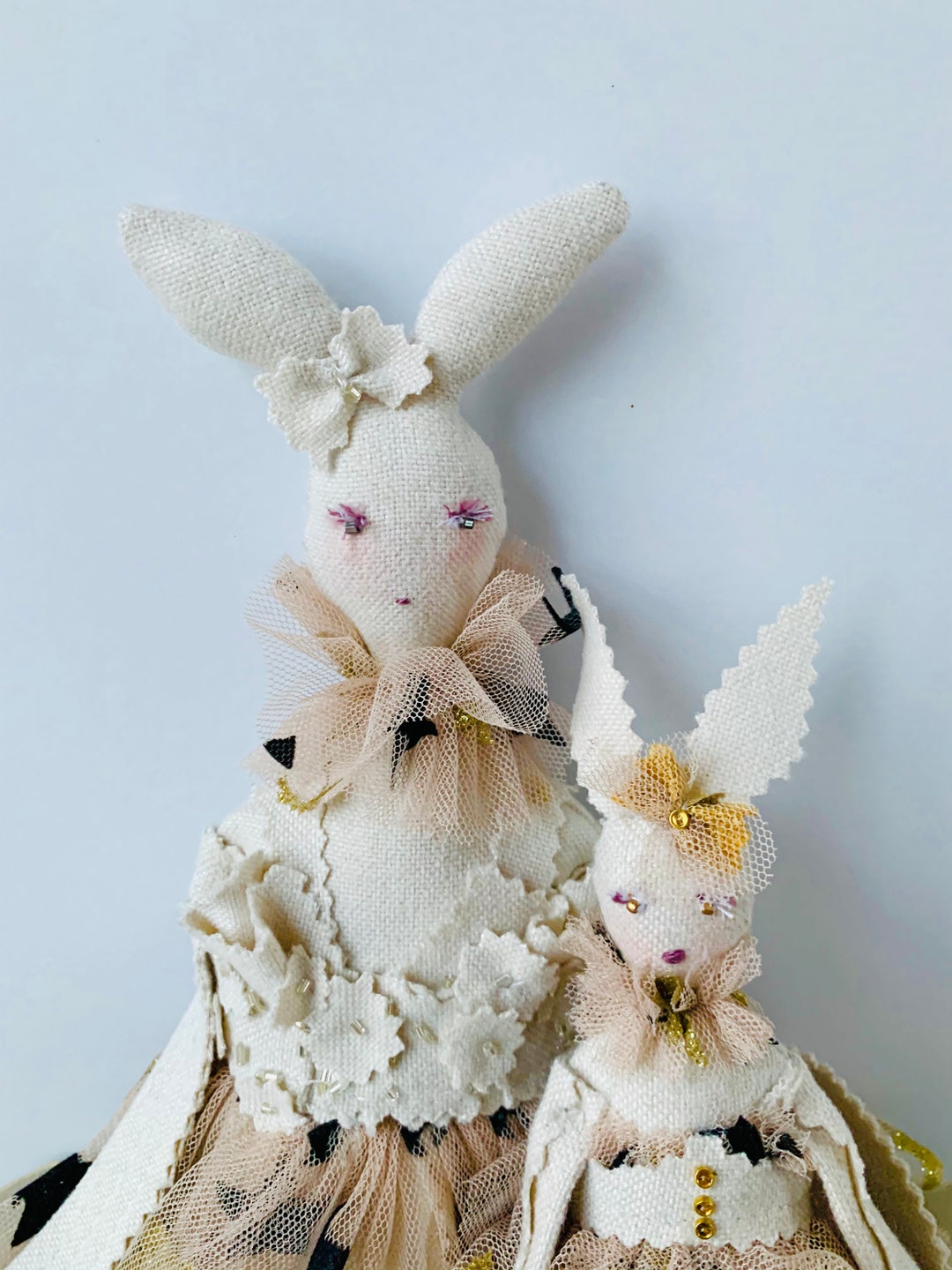 Doll Set Handmade Dolldoll Set Handmade Dollrag Doll - Etsy
