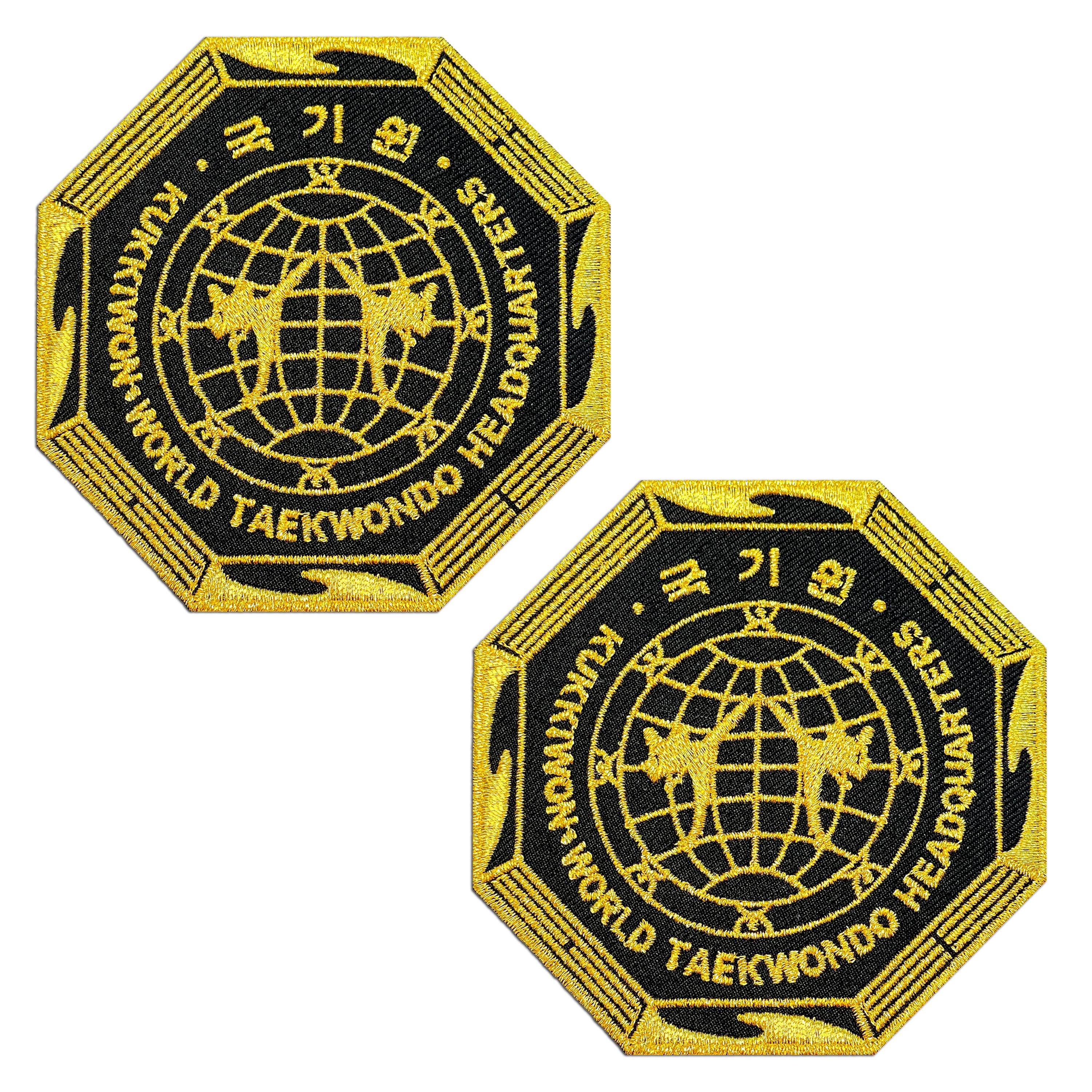 Kukkiwon Iron-on Embroidered Patch - Newly Updated Kukkiwon Octagon ...