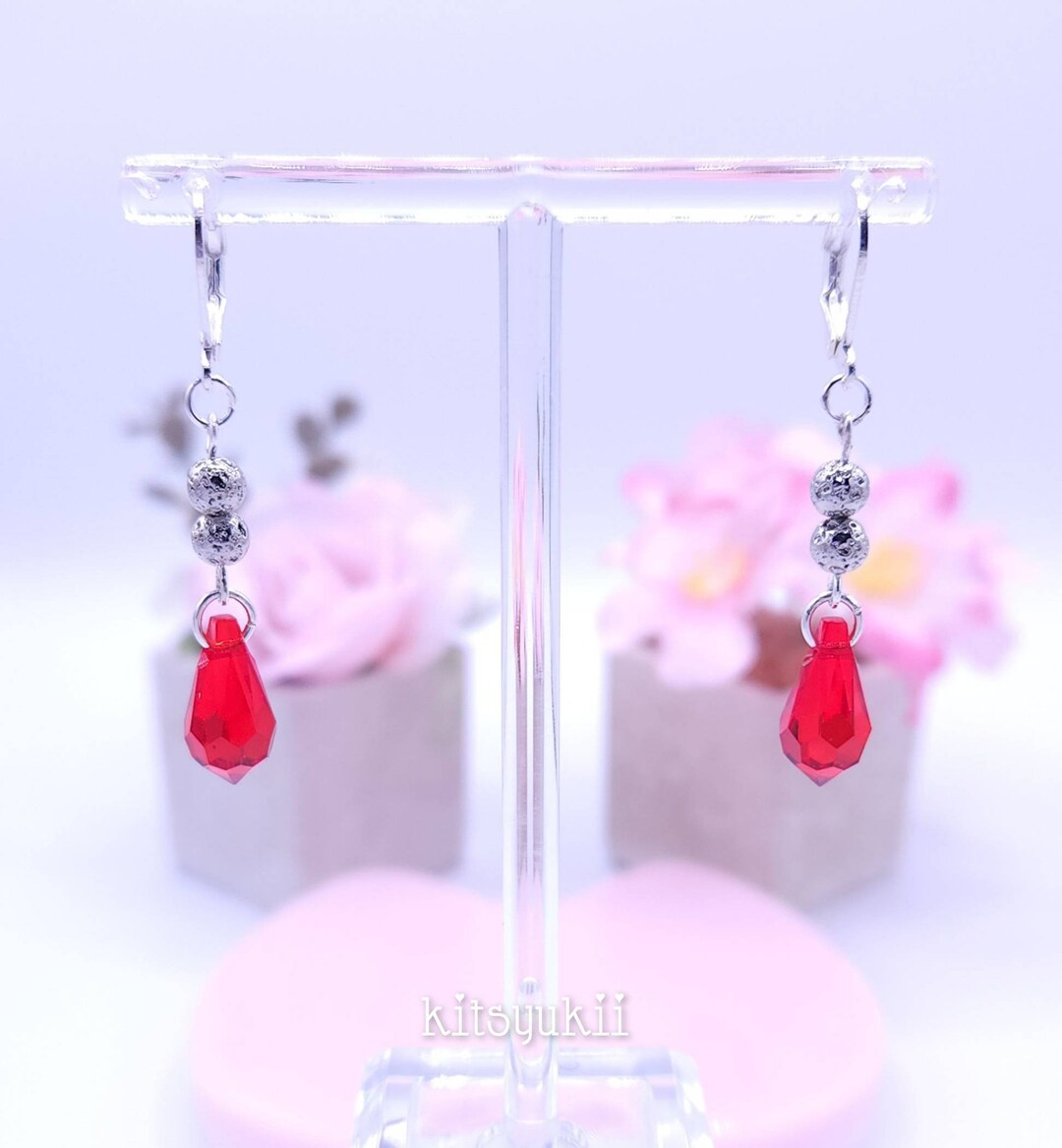 Childe/tartaglia Inspired Genshin Impact Dangle Earring - Etsy