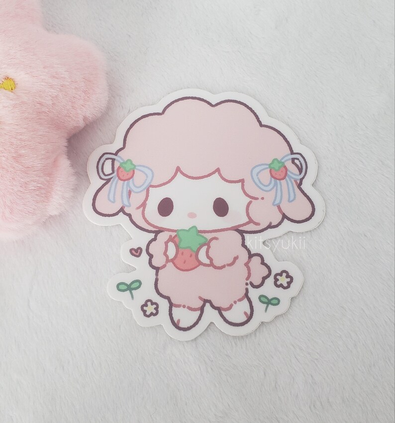 Kawaii My Sweet Sheep Pia Vinyl Sticker | Sticker - Etsy