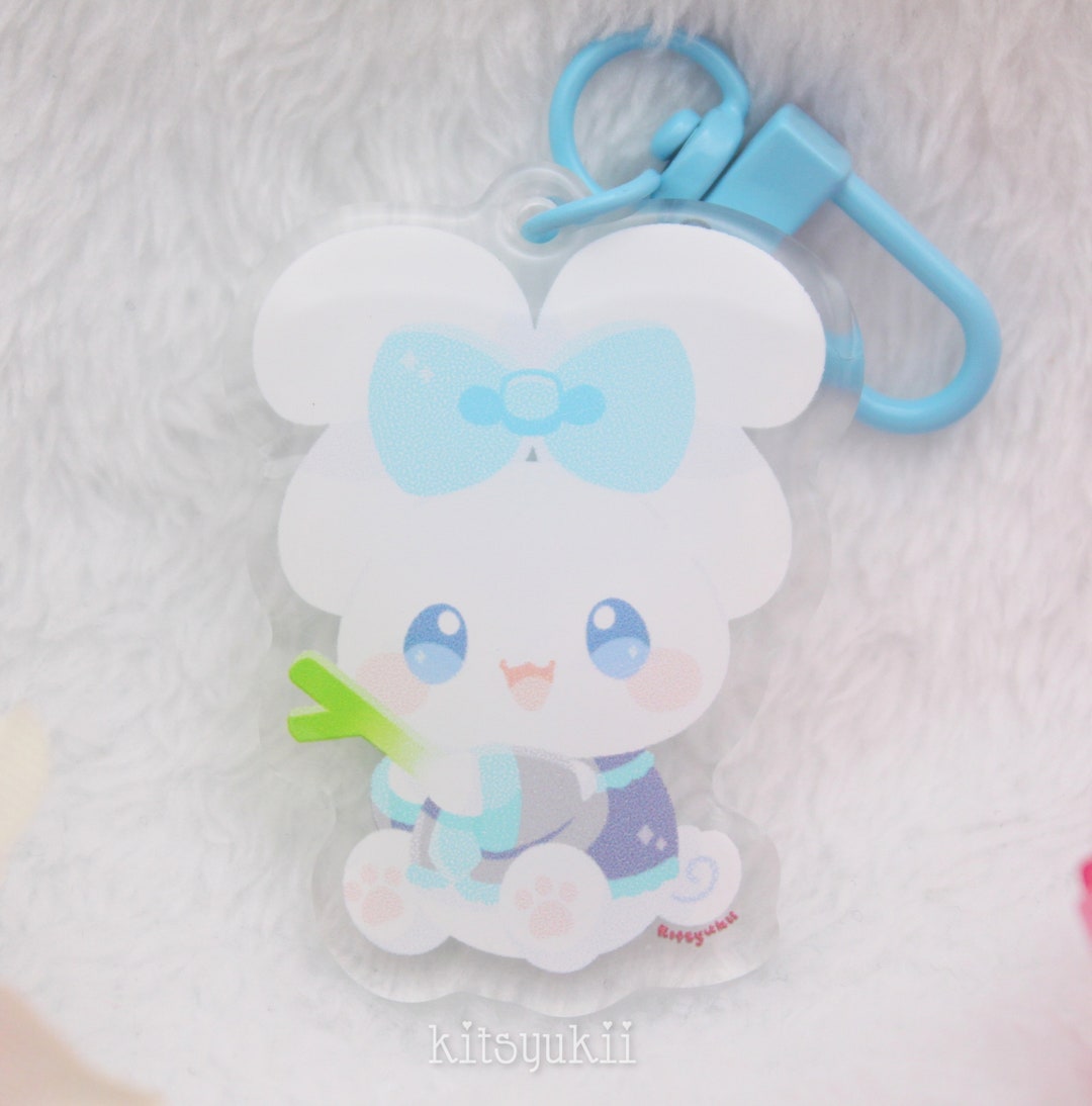 Cute Miku X Cinna Puppy Acrylic Charm Acrylic Keychain - Etsy