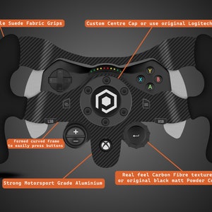 Logitech G923 Xbox Formula 1 Wheel Mod - Etsy