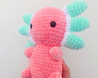 Teddy Axolotl Toy - Etsy