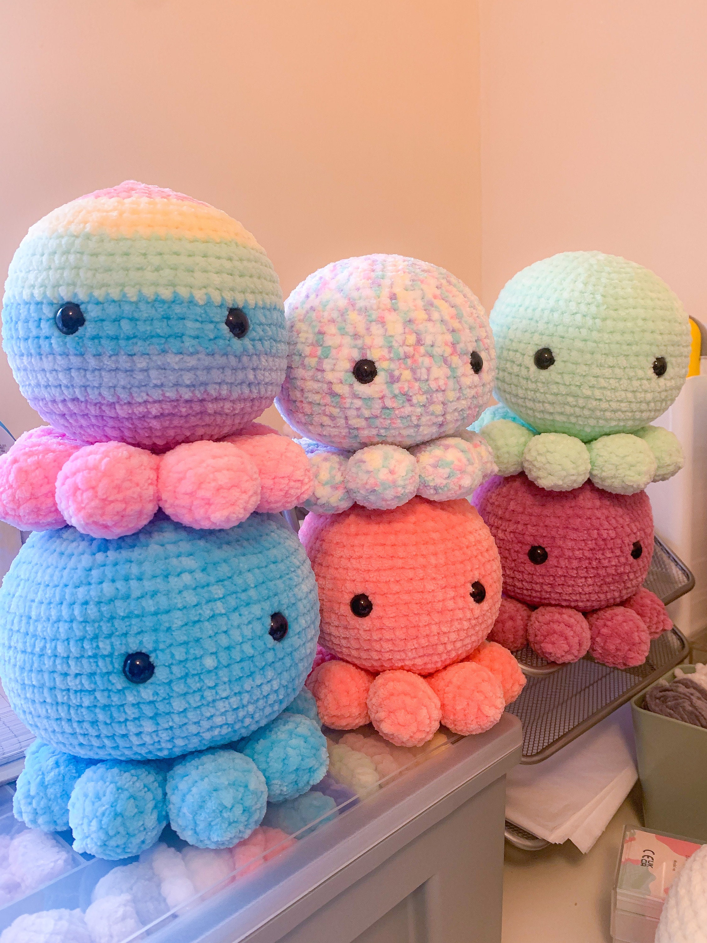 Octopus Teddy - Etsy UK