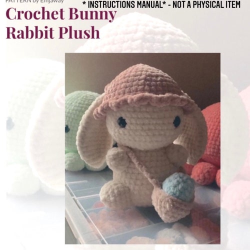 2in1 Crochet Bunny Toy Pattern Crochet Rabbit Amigurumi - Etsy