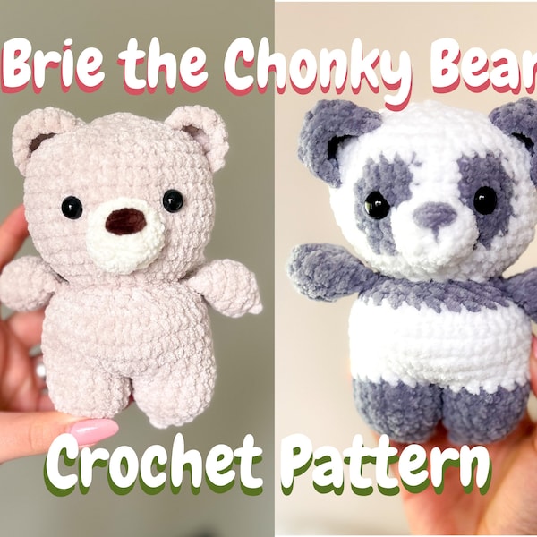 Panda Bear Pattern - Etsy