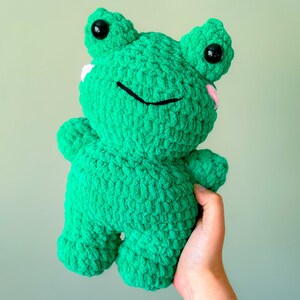 Frog Crochet Pattern, Tree Frog, Red-eyed Tree Frog, Crochet Frog ...