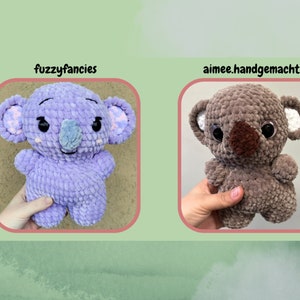 Katie the Koala, Crochet Pattern, Amigurumi. Digital, Beginner Friendly ...