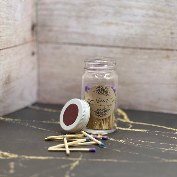 Jar of Matches - Etsy