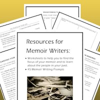 Memoir Writing, Memoir Activities, Writing Memoirs, Autobiography ...