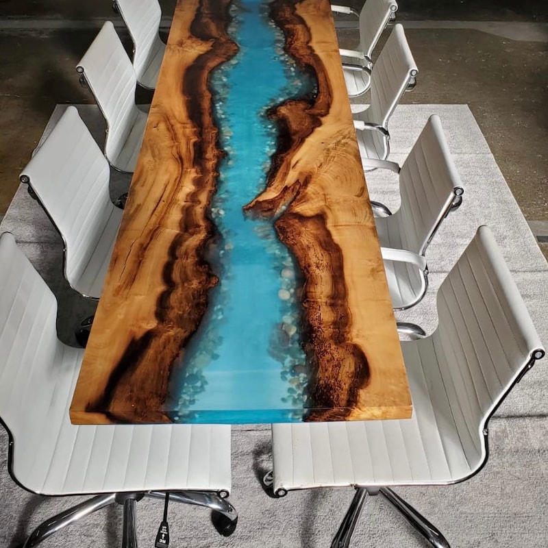 Epoxy River Table - Etsy