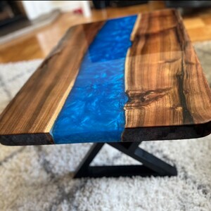 Resin Coffee Table Top / Live Edge Table Top / Custom Made Table Top ...