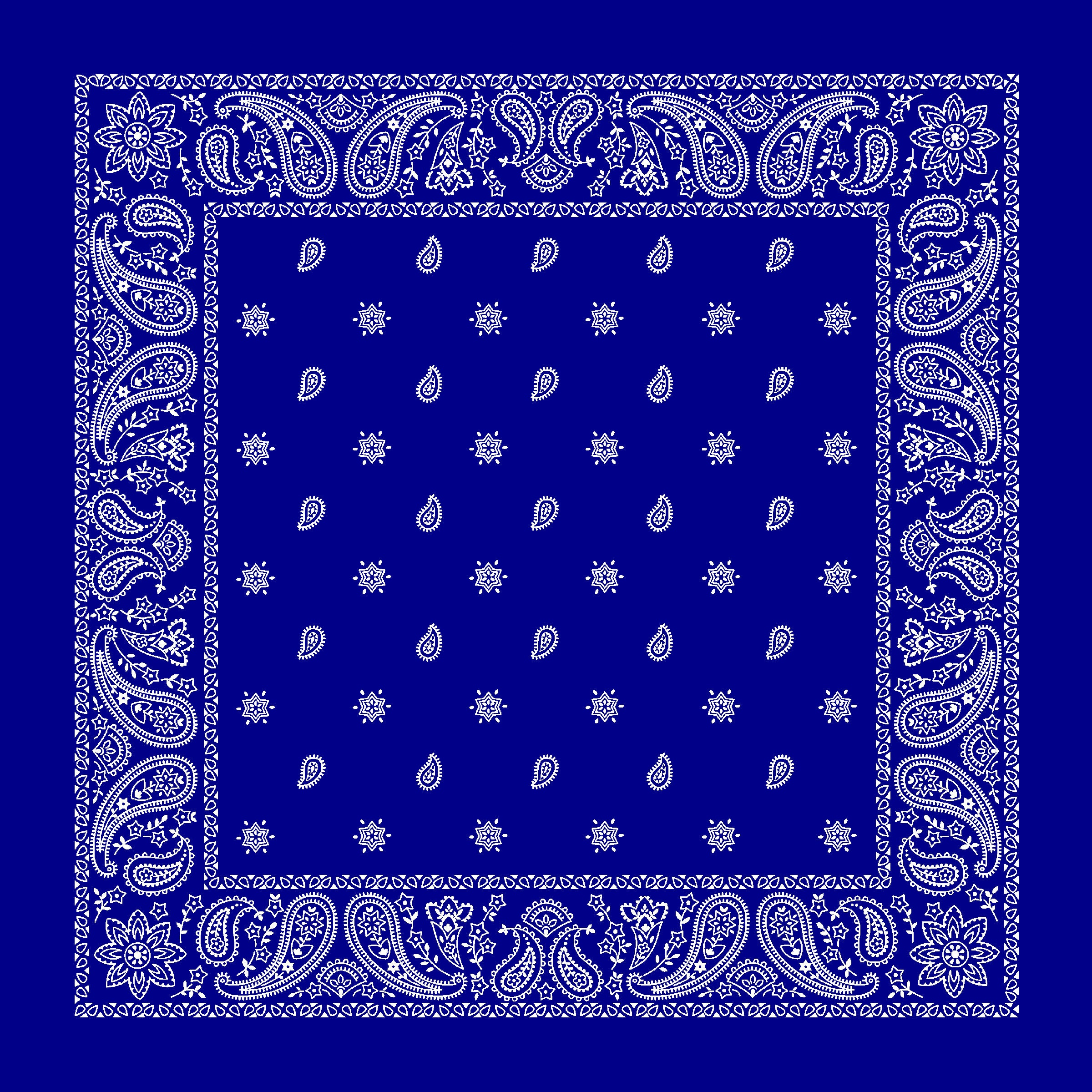 Digital Bandana Print Party Paper Craft Paper Cards Notebook Easy ...