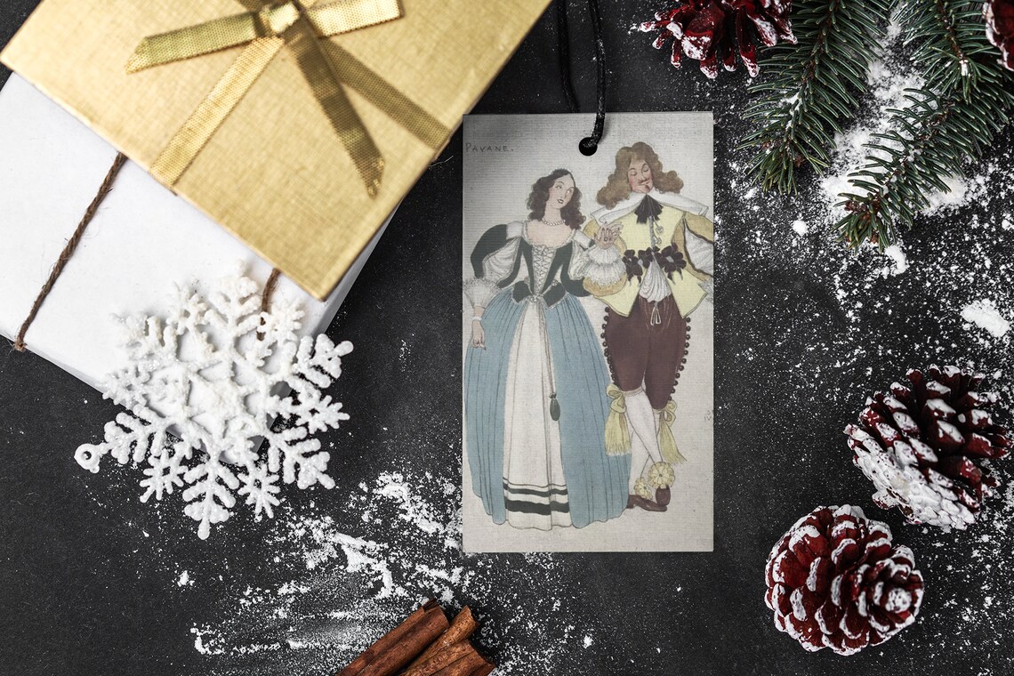 Digital Vintage 16th Century Dance Cards Renaissance Victorian ...