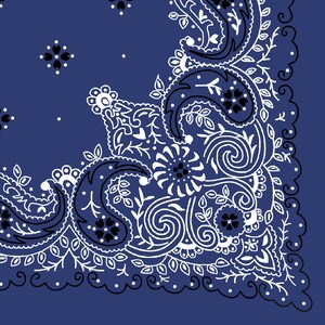 Digital Bandana Print 2 Sizes Downloadable Printable Paper Backgrounds ...