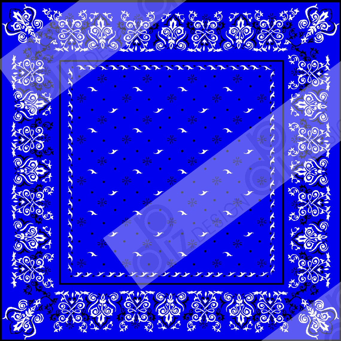 Digital Bandana Print Party Paper Craft Paper 3 Sizes Papers - Etsy