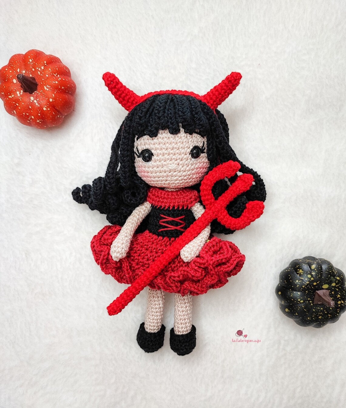 Pattern/crochet Pattern PDF Doll Cali the Devil devil Amigurumi - Etsy