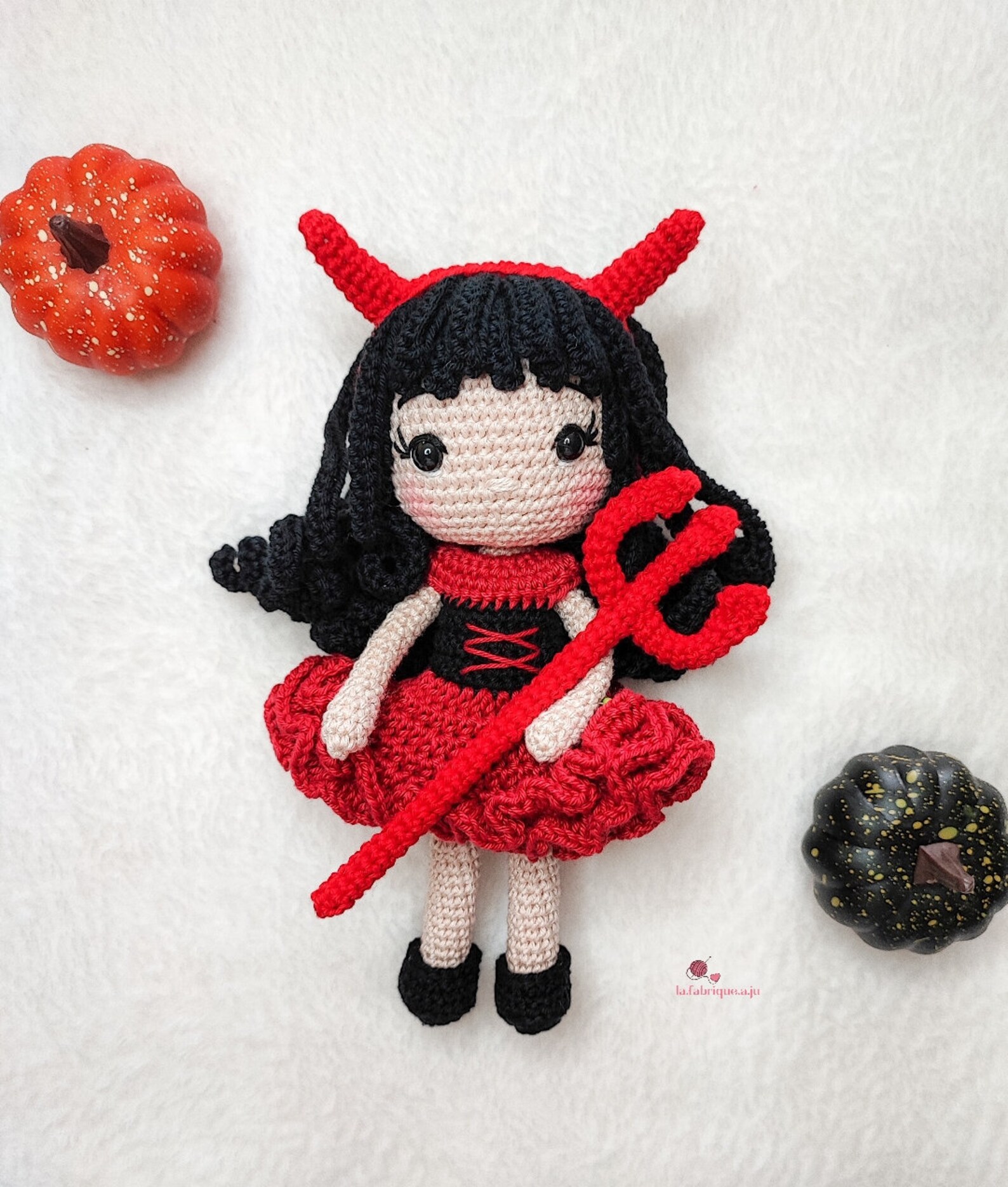 Pattern/crochet Pattern PDF Doll Cali the Devil devil Amigurumi - Etsy