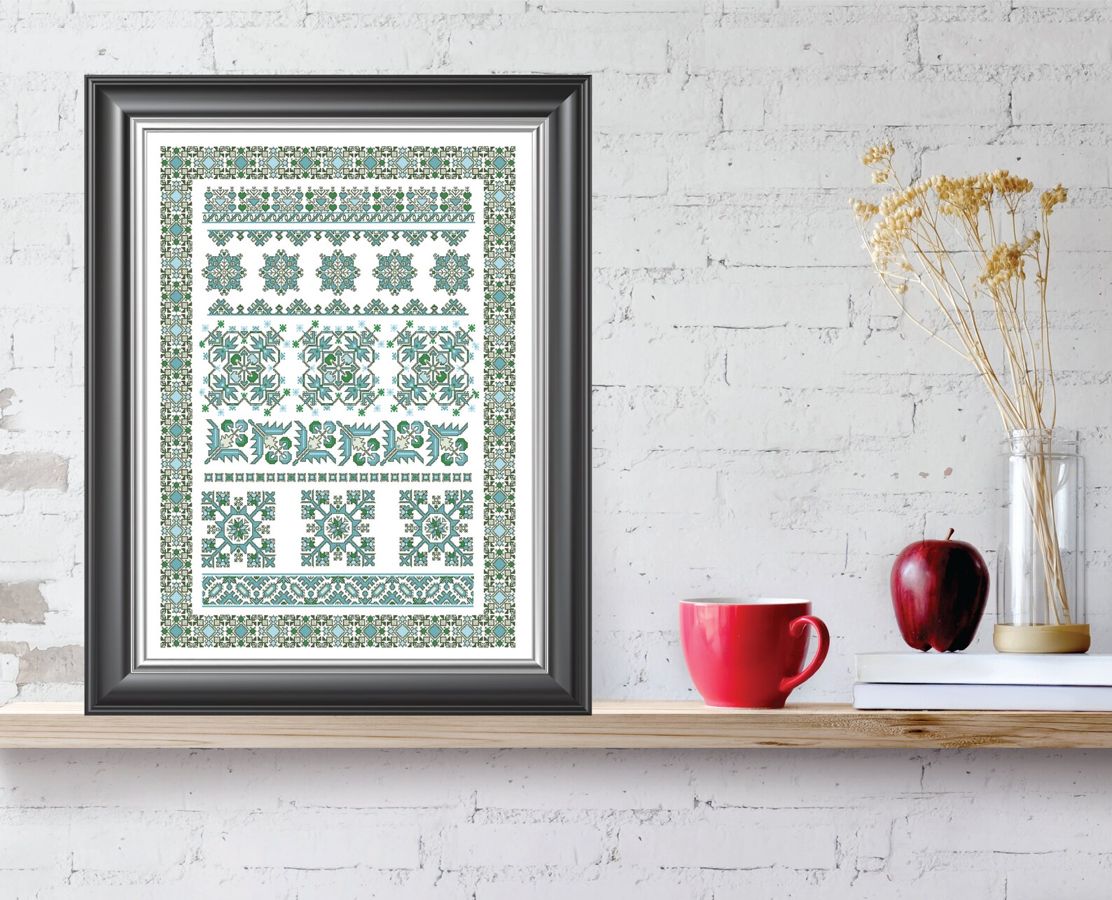 International Sampler Series: Croatian Motif Sampler - Etsy