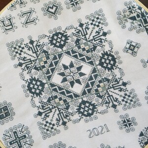 International Sampler Series - Dutch Sampler - Etsy