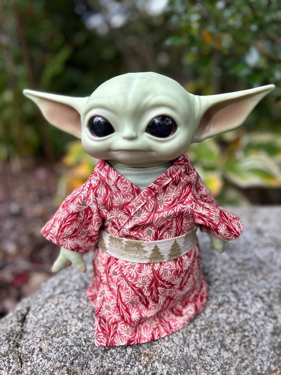 11 Baby Yoda Yukata Robe, Pinkie and Gold - Etsy