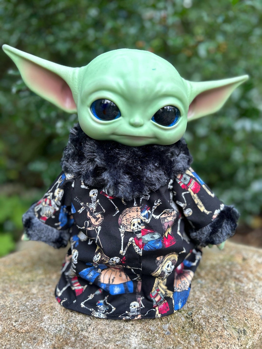 Baby Yoda Skeleton Dance Robe - Etsy