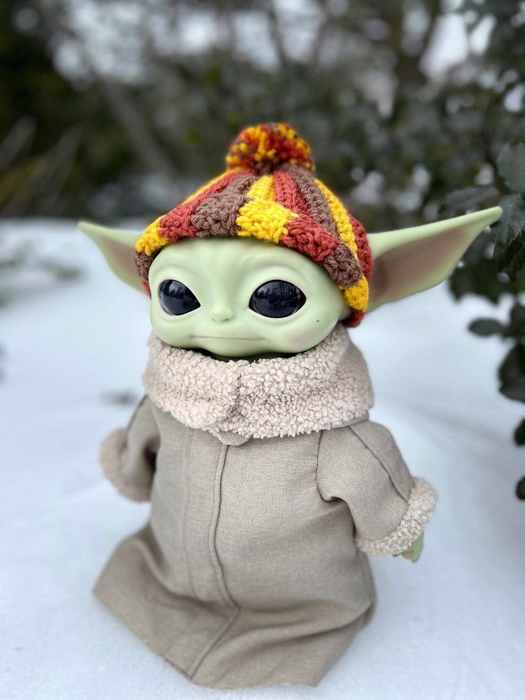 Baby Yoda, Fall Autumn Colours, Baby Yoda Hat - Etsy