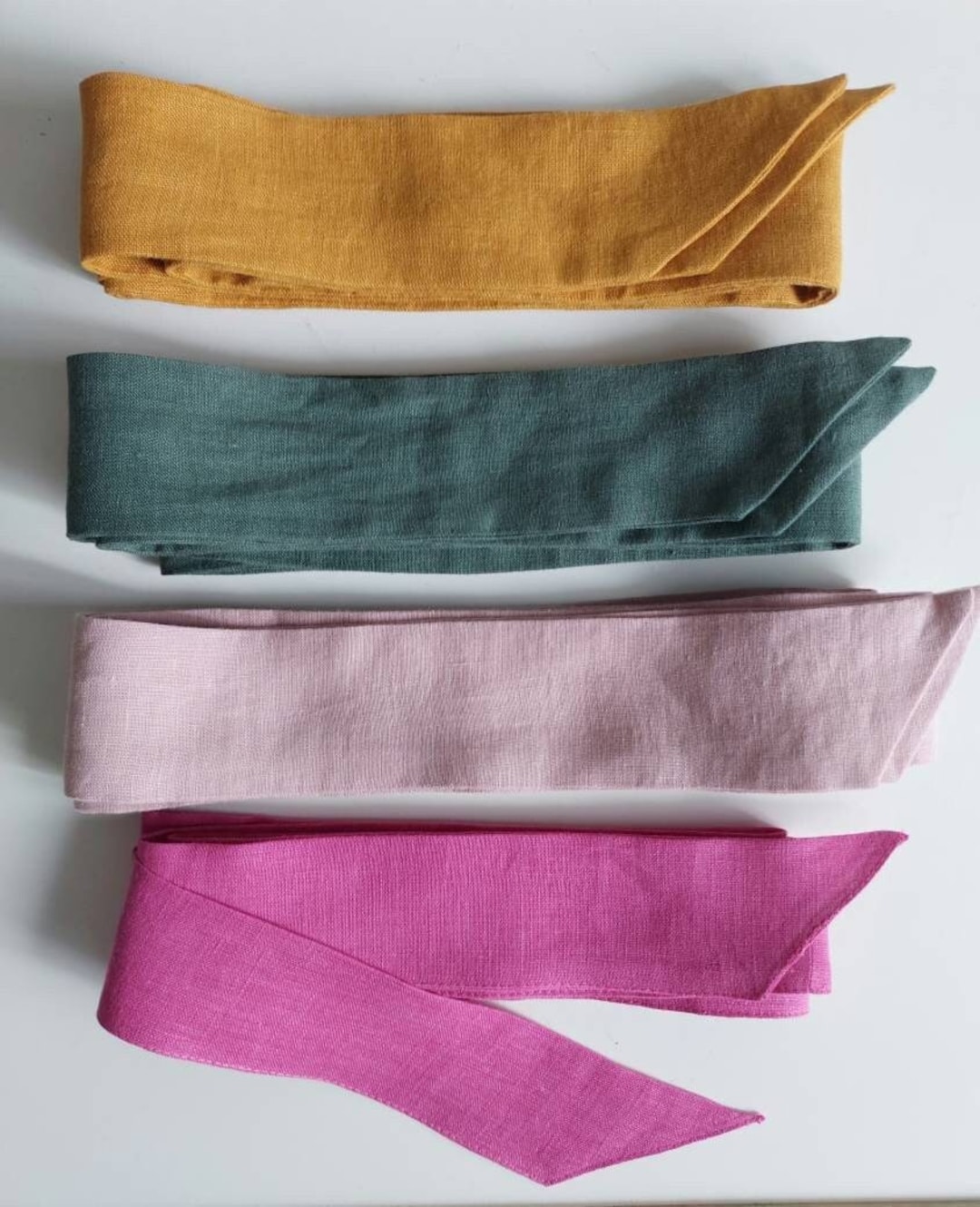 Linen Dress Belt | Linen Dress | Linen Fabric Belt | Long Belt | Obi ...