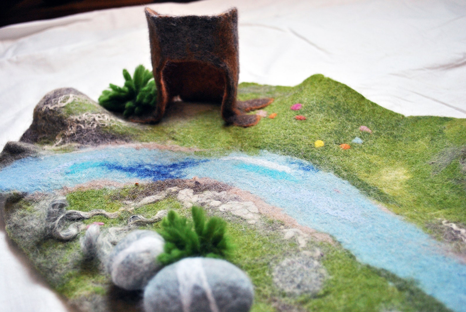 Waldorf Inspires Plascape Mat, Play Mat, Stream Landscape, Season Table ...