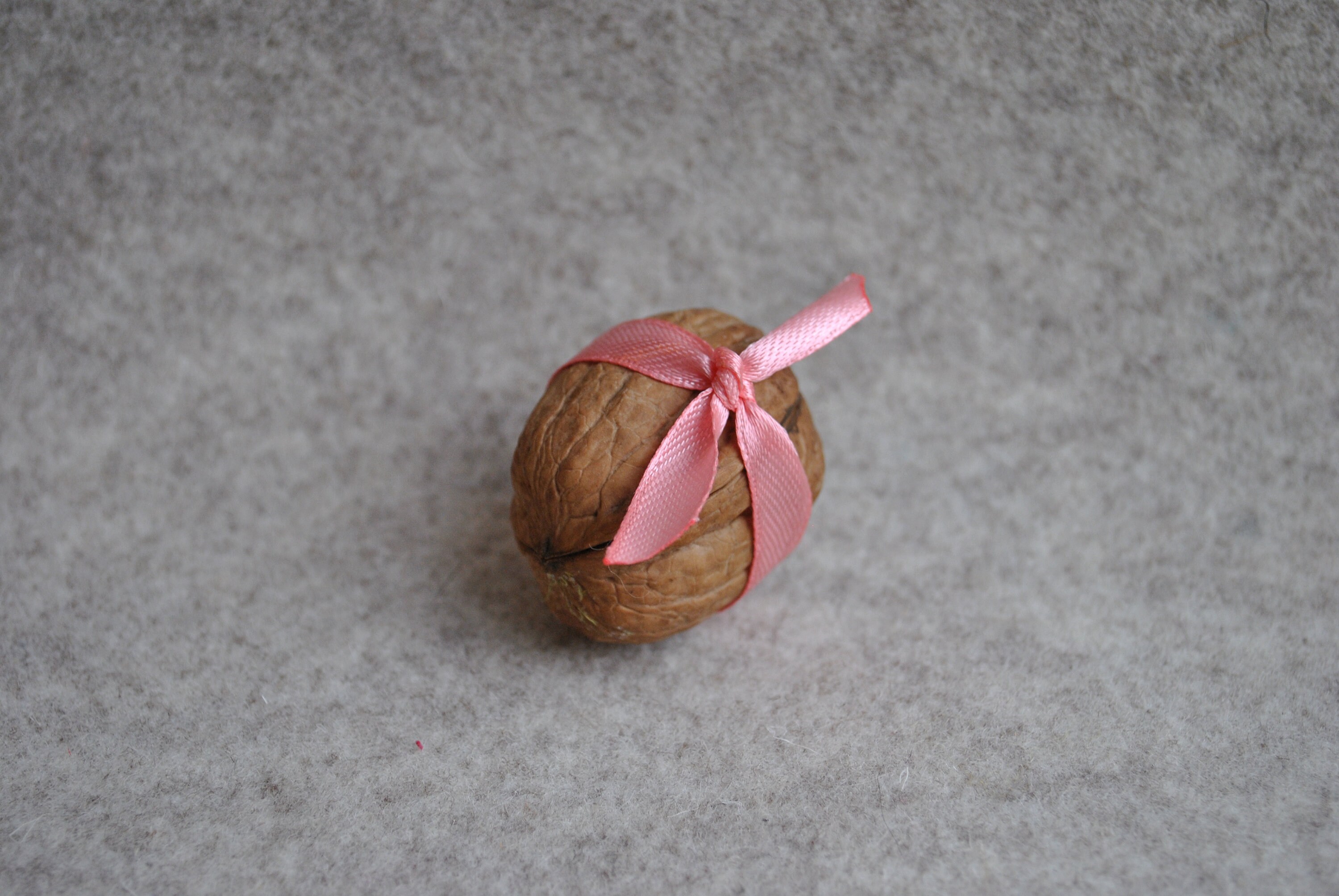 Bunny in Walnut Shell. Felted Christmas Miniature Gift. - Etsy