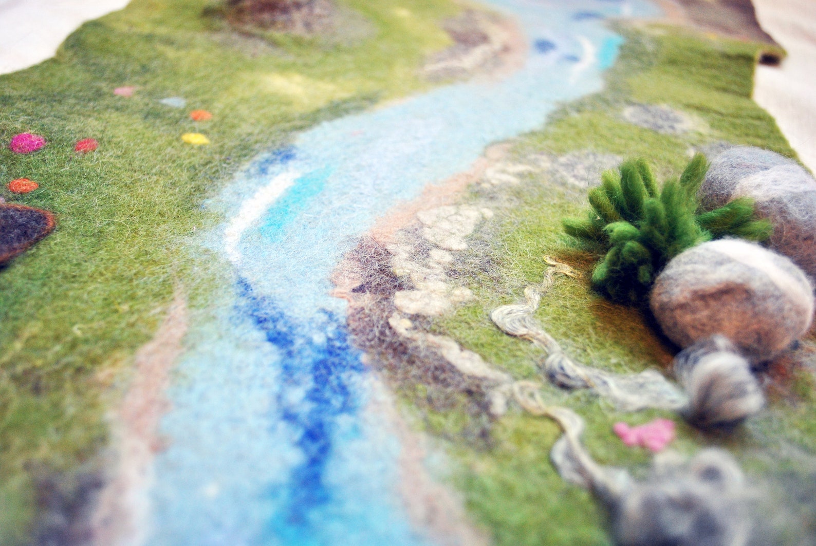 Waldorf Inspires Plascape Mat, Play Mat, Stream Landscape, Season Table ...