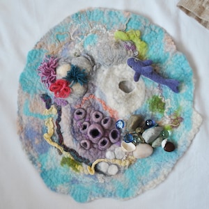 Сoral Reef Playmat, Waldorf Play Mat, Loose Parts, Felted Playscape ...