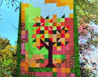 Tree Quilt Block Pattern - Etsy