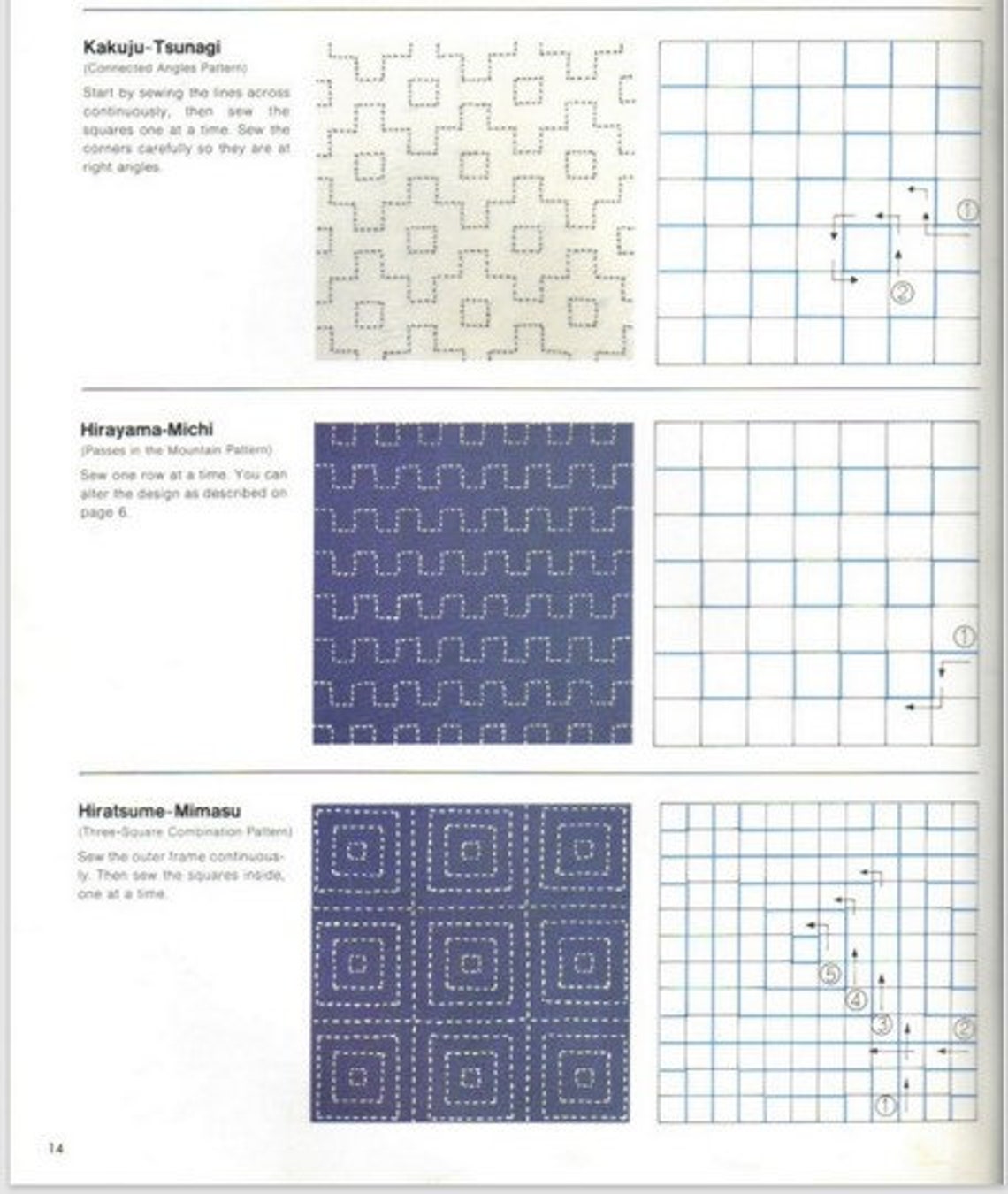 SASHIKO Traditional Japanese Quilt Art Instant Download PDF Book Sewing ...