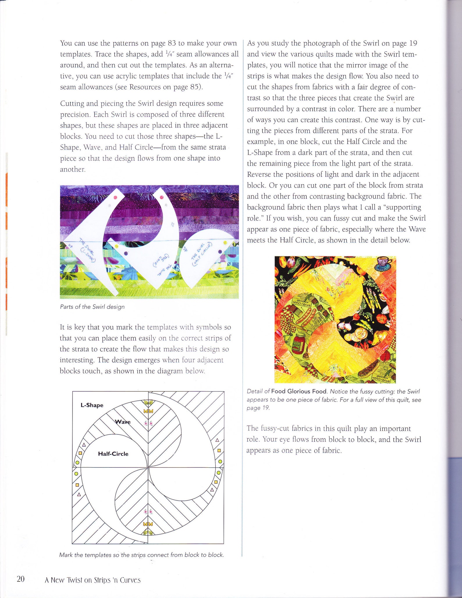 Instant Download PDF Book Strips and Curves Featuring Swirl Free Form ...