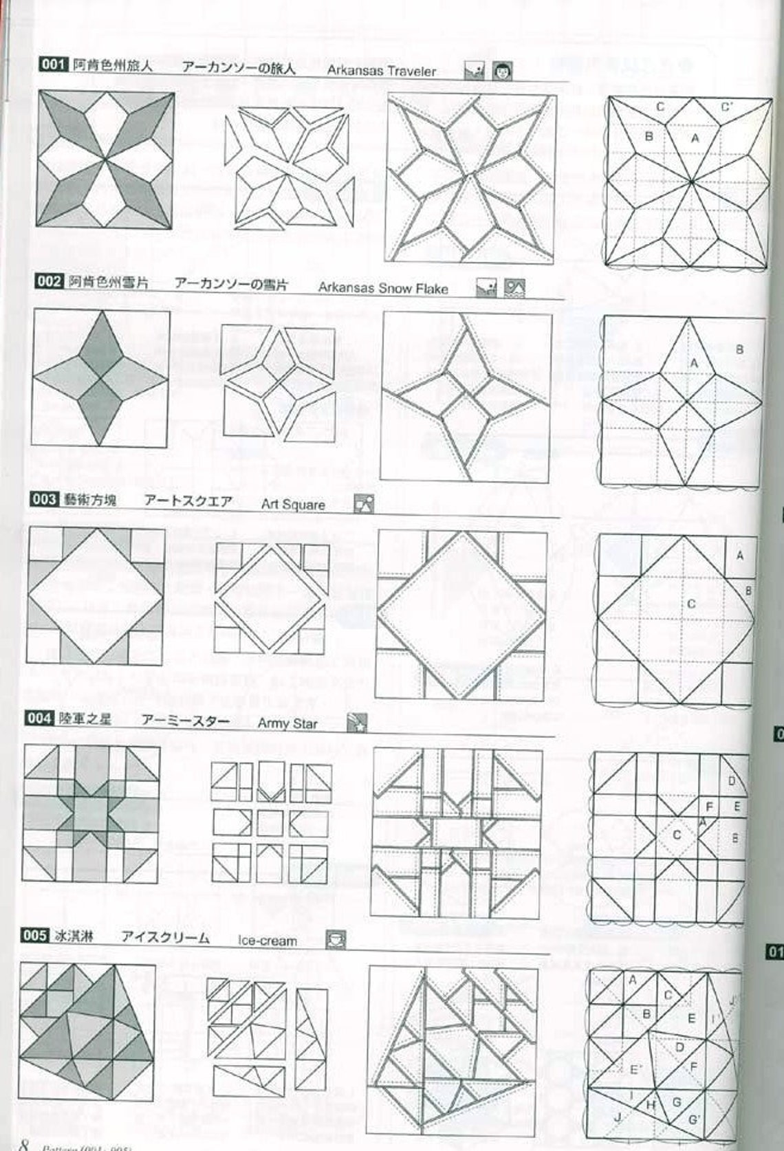 1000 Patchwork Blocks Instant Download PDF Book Quilting Pattern ...