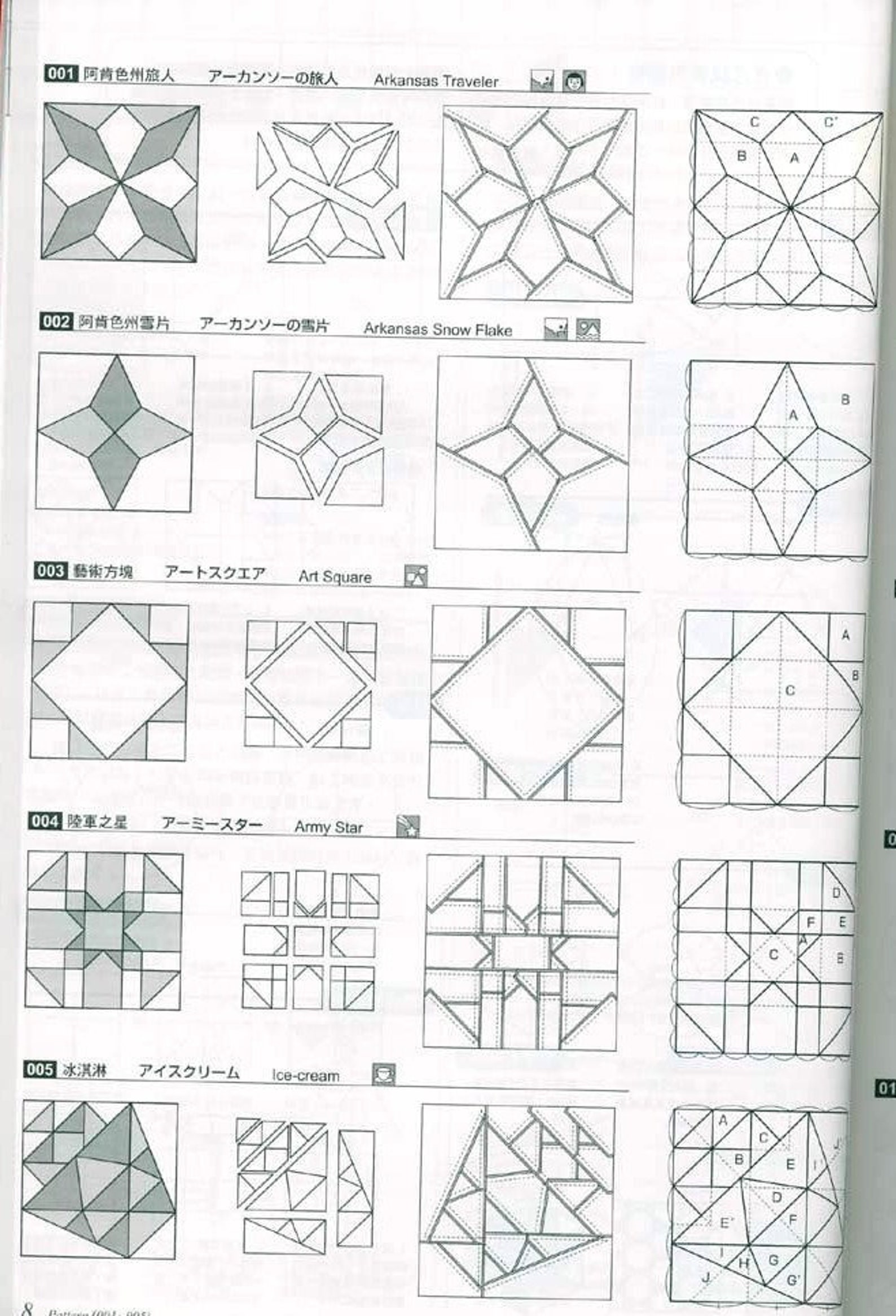 1000 Patchwork Blocks Instant Download PDF Book Quilting Pattern ...