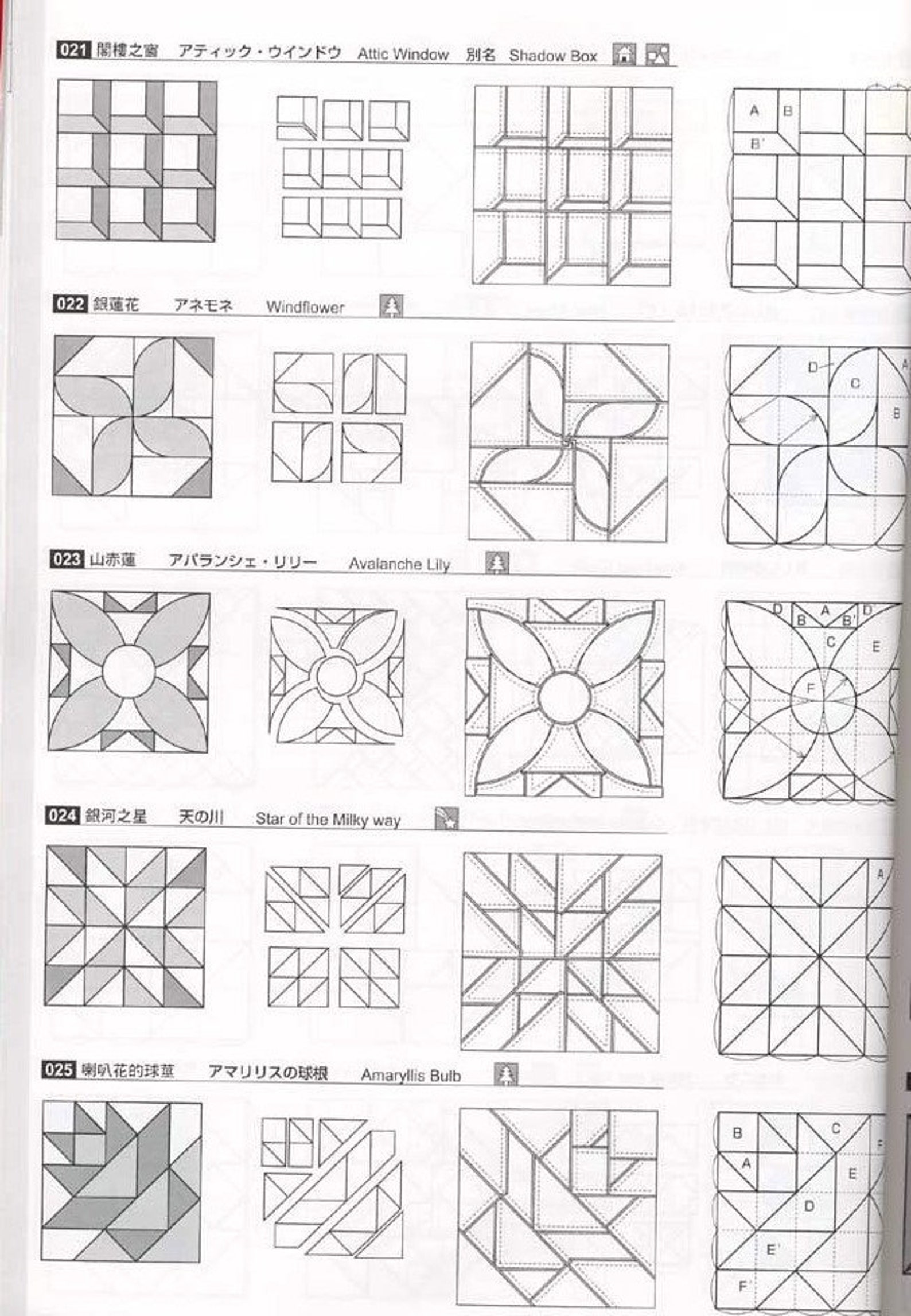 1000 Patchwork Blocks Instant Download PDF Book Quilting Pattern ...