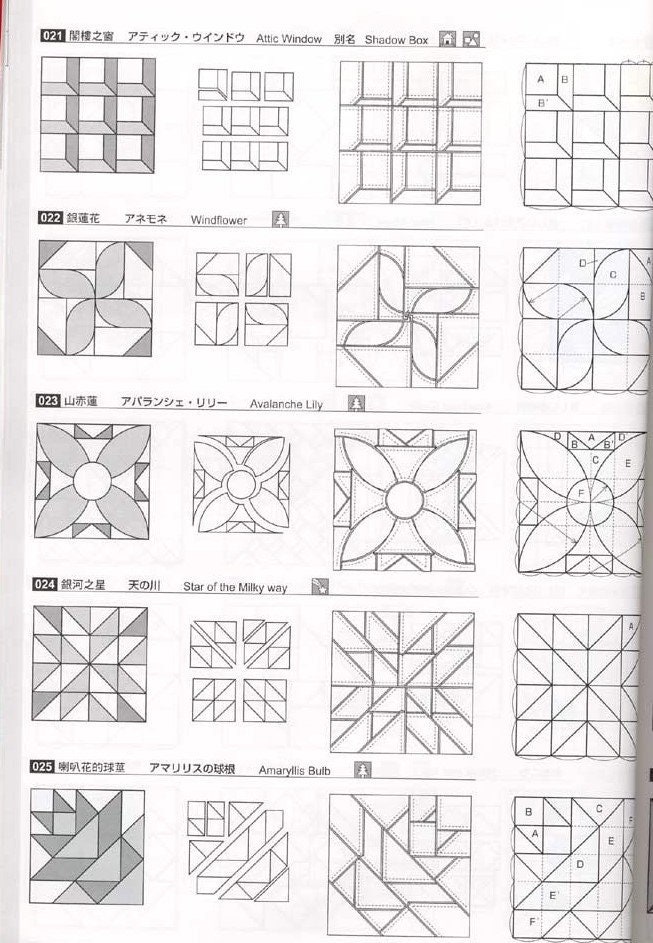 1000 Patchwork Blocks Instant Download PDF Book Quilting Pattern ...