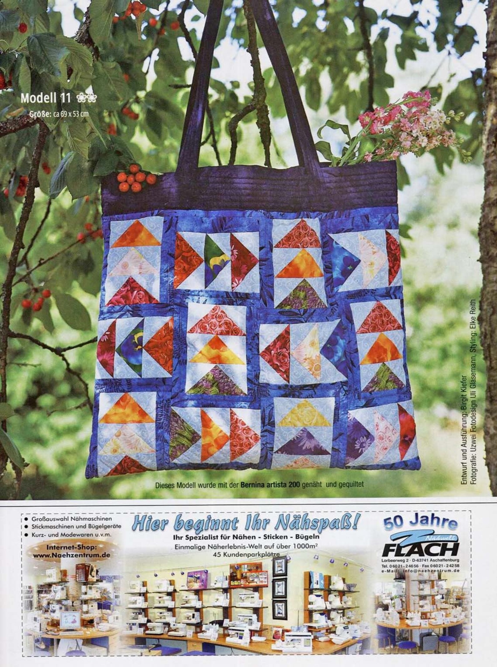 Patcwork Taschen Bags Patterns Instant Download PDF Magazine Sewing Bag ...