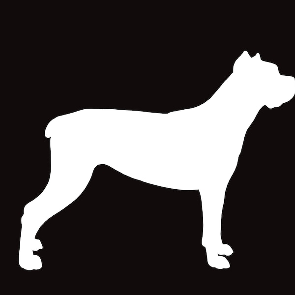 Cane Corso Cling Decal - Etsy