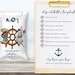 Editable Nautical Chip Bag Wrapper, Printable Ahoy Sailing Party Favor ...
