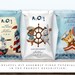 Editable Nautical Chip Bag Wrapper, Printable Ahoy Sailing Party Favor ...