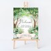 Enchanted Forest Editable Welcome Sign, Printable Secret Garden Party ...