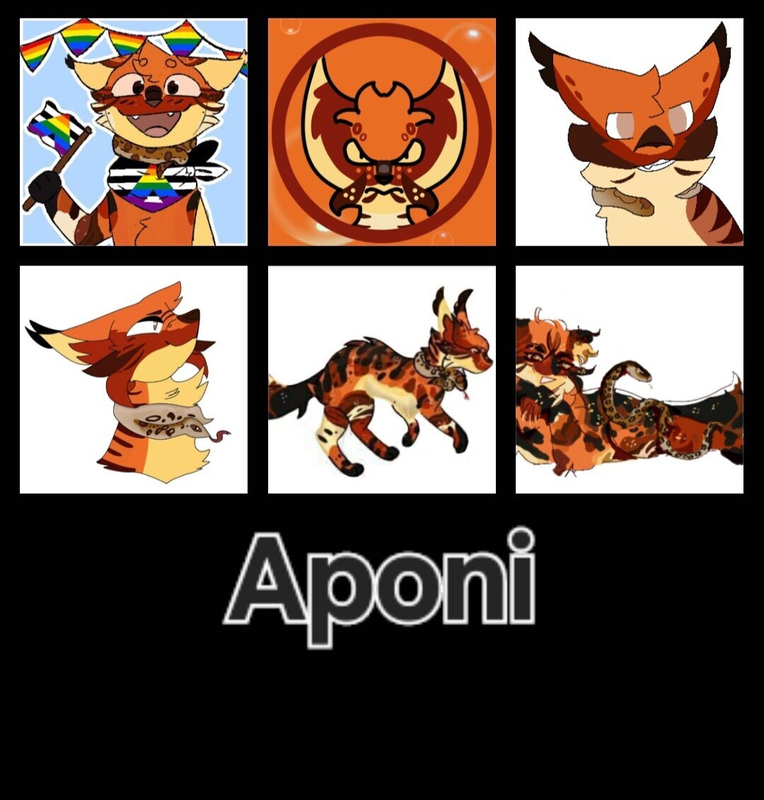 Aponi Warrior Cats Original Furry Character - Etsy