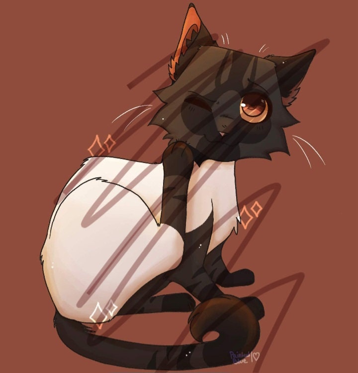 Crowcall Warrior Cats Original Furry Character - Etsy