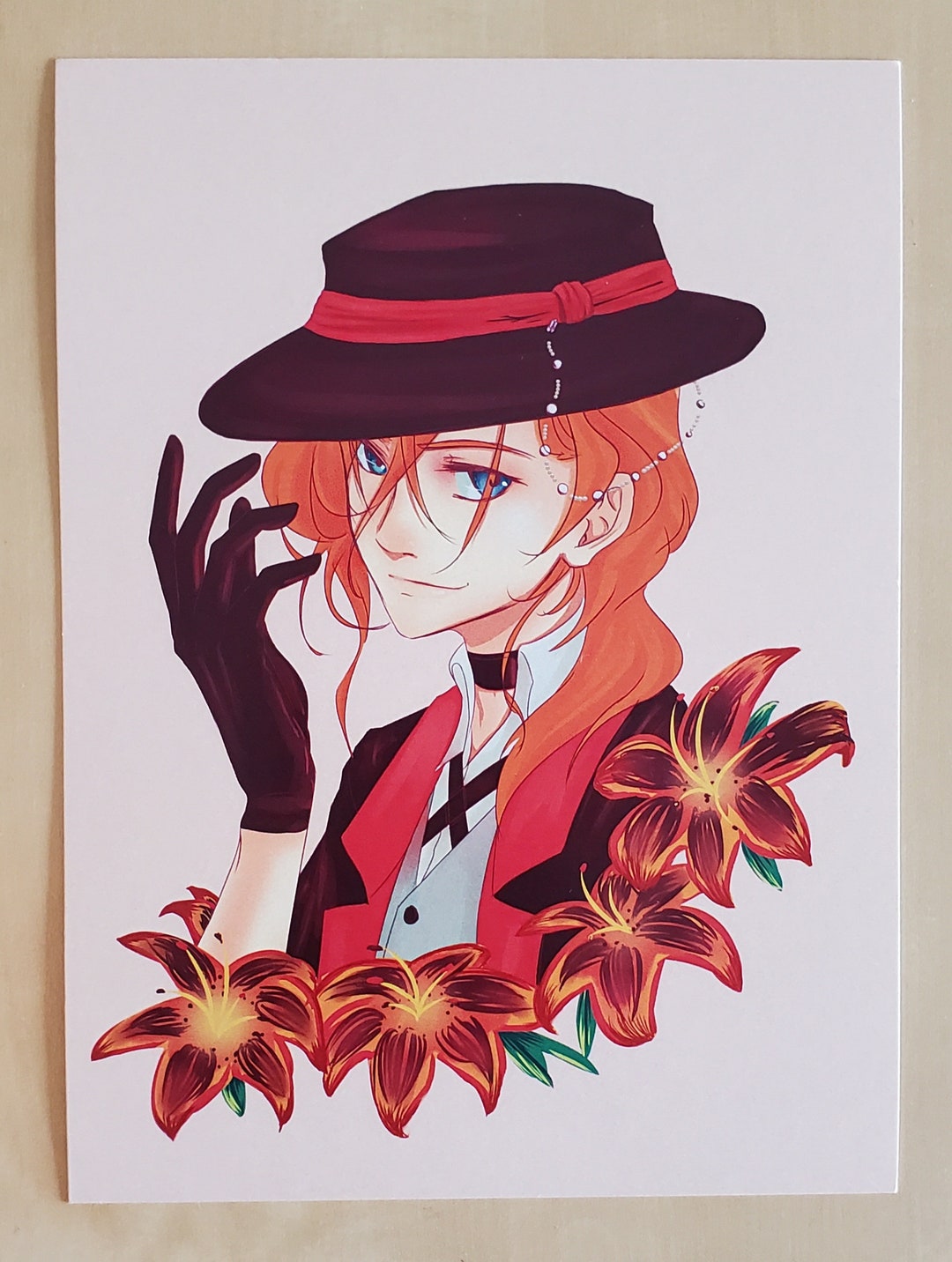 Chuuya Print - Etsy
